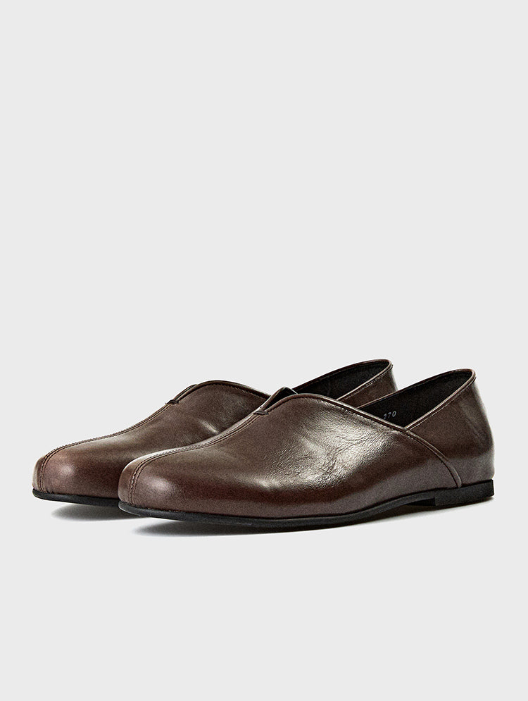 Unisex Black China Loafers | Simon | JOSEPHT.CA